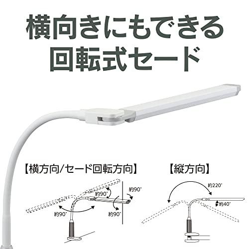 オーム(OHM) 電機 LEDデスクランプ クランプ ホワイト_LTC-LS36-W 07-8616 : 雑貨Victor - 通販 - Yahoo!ショッピング