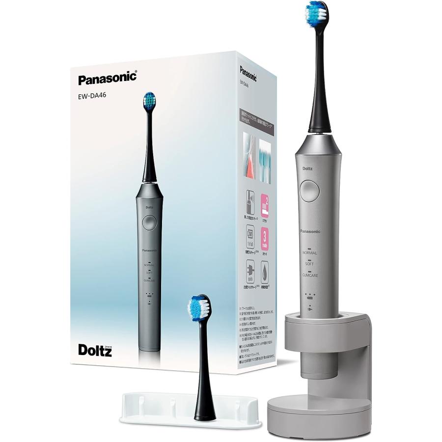 新品未開封品 パナソニック 電動歯ブラシ ドルツ スタンダードモデル グレー EW-DA46-H 4549980668283 : ew-da46-h : ジョイントカンパニー - 通販 ...