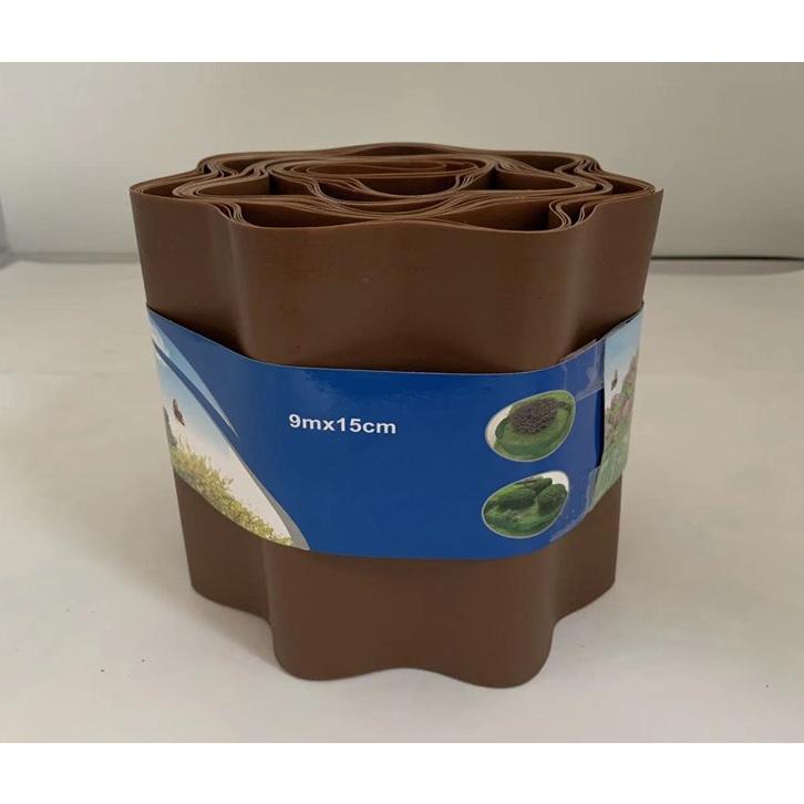 土留め 花壇 寄せ植え 囲い 土ストッパー 長さ9m 高さ15cm 板 フリーカット 畑 仕切り 庭 柵 家庭菜園 ガーデニング 砂 芝生 園芸 芝 根止め dar-tutistop15-br ...