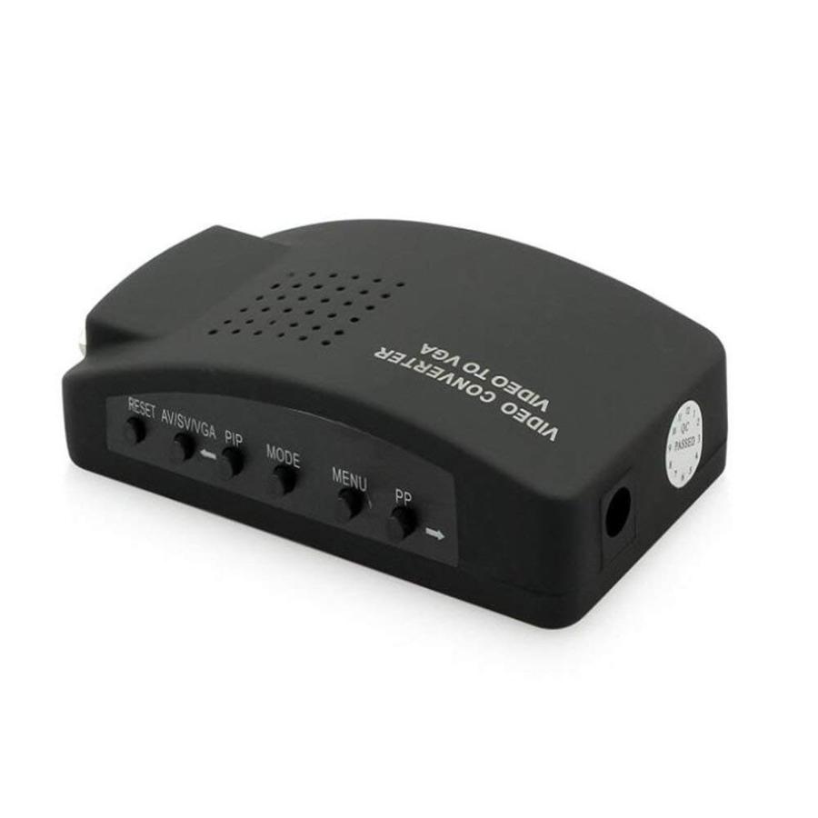 ビデオコンバーター VGA S-video RCA to VGA CCTV DVD PC Laptop LCDテレビ モニター に対応 TEC ...