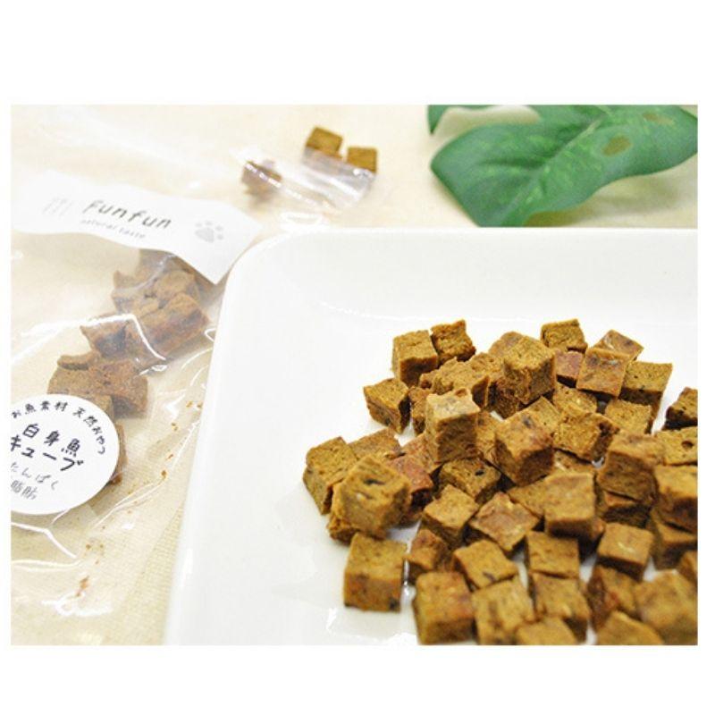 Funfun 白身魚キューブ 25g 5個セット : わんのはな公式Yahoo!店 - 通販 - Yahoo!ショッピング