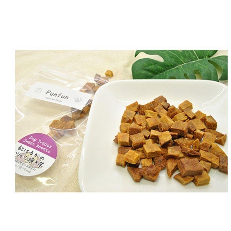 Funfun 紅はるかのかりかり焼き芋 40g 3個セット : わんのはな公式Yahoo!店 - 通販 - Yahoo!ショッピング