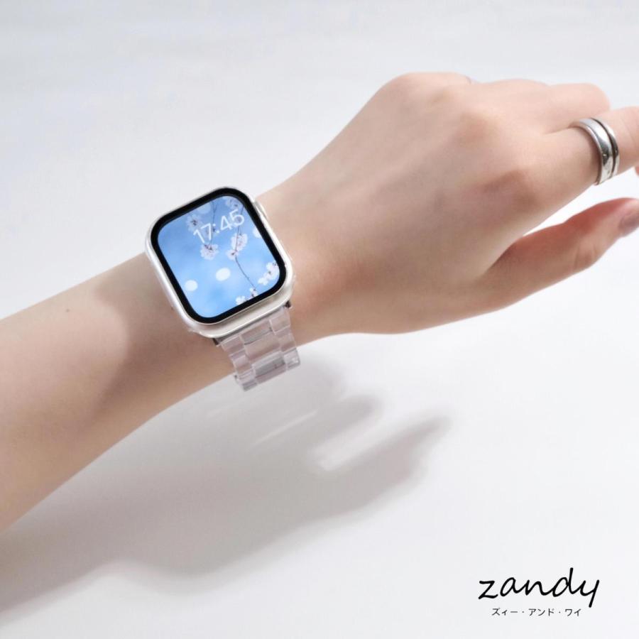 アップルウォッチ バンド クリア ベルト 樹脂バンド Apple Watch アップルウォッチ バンド クリア ベルト 樹脂バンド Apple Watch