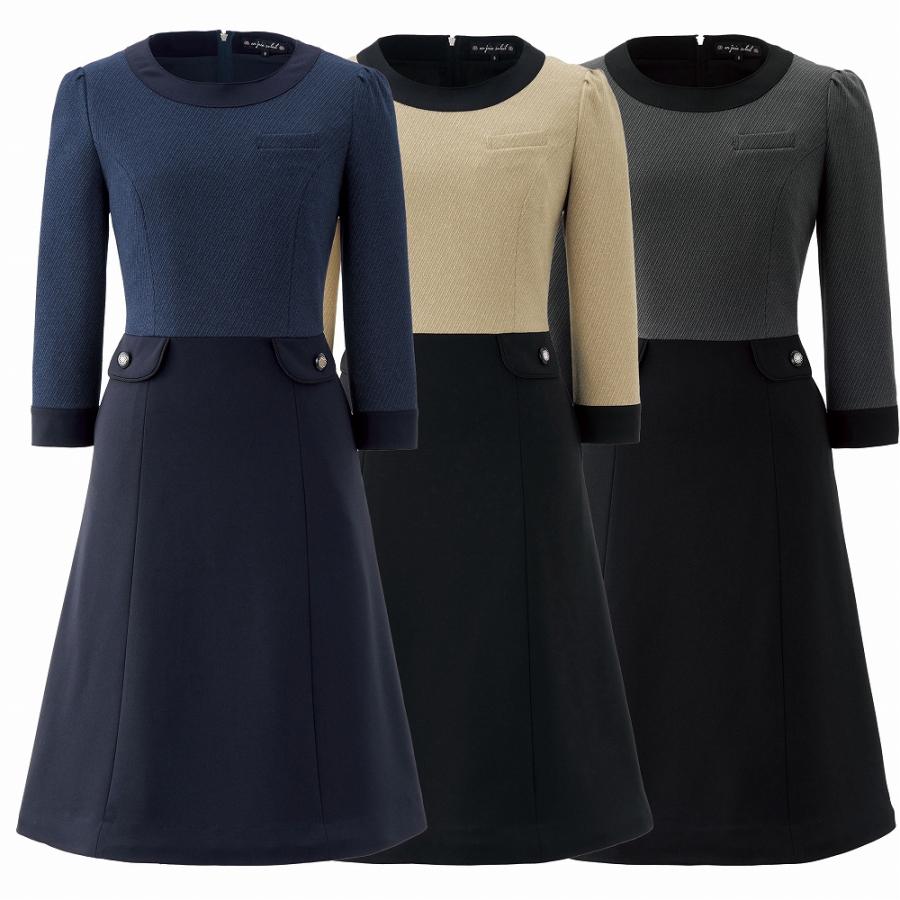 【取り寄せ】enjoie アンジョア ワンピース 61990 (ZQ129) 5〜15号 オールシーズン 2025Spring ...