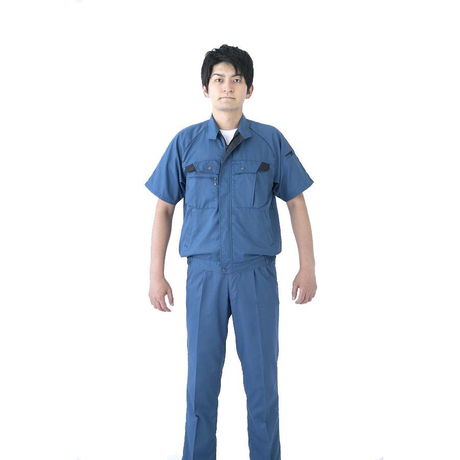 半袖ブルゾン （D1-18001） 18001 DAIRIKI ダイリキ 作業服・作業着・春夏用 :okw10101:蔵王 - 通販 ...