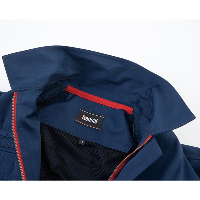長袖ブルゾン K10001 (10001) Kansaiuniform カンサイユニフォーム 作業服・作業着・通年用 大川被服 : 蔵王 ...