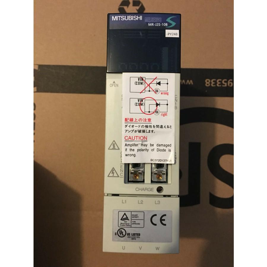【1年保証】三菱ACサーボドライバーMR-J2S-10B-PY248新しいオリジナル : 113686474905 : ジョイショップ ヤフー店 - 通販 - Yahoo!ショッピング