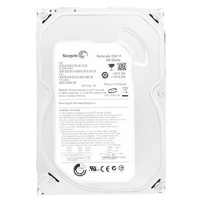 【1年保証】HDD Seagate 320Gb ST3320613AS 16MB キャッシュ 7200Rpm SATA II 3,5 インチ ...