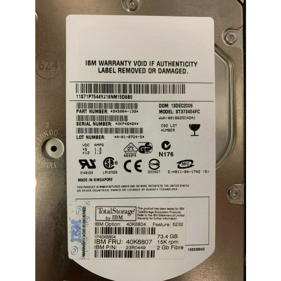 IBM HDD 73GB繊維 : 363203283202 : ジョイショップ ヤフー店 - 通販 - Yahoo!ショッピング