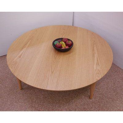 シンプル ナラ 105丸 ヒーター無しコタツ :5157-1:座卓 Yahoo!店 - 通販 - Yahoo!ショッピング