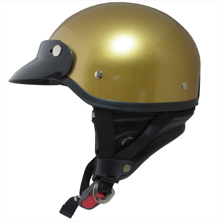 ザワキタ ZK-600 バイザー付きハーフジェット(ゴールド)特別 ザワキタ ZK-600 バイザー付きハーフジェット(ゴールド)特別