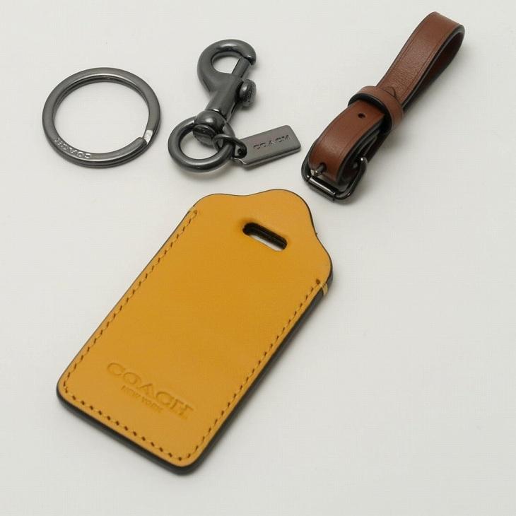 COACH コーチ キーリング メンズ キーホルダー ラゲッジタグ COACH コーチ キーリング メンズ キーホルダー ラゲッジタグ