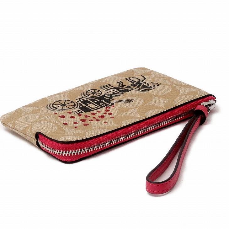 COACH（コーチ） 【並行輸入品】コーチ ポーチ レディース クラッチバッグ ハンドポーチ 財布 iPhone ケース ホースキャリッジ ...