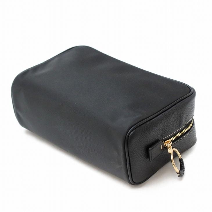 COACH コーチ ポーチ クラッチバッグ レザー ブラック 黒 C9956IMBLK : 贅沢屋 - 通販 - Yahoo!ショッピング