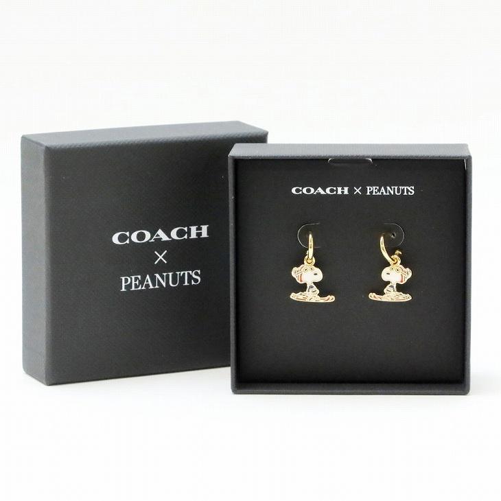 コーチ COACH ピアス フープ リング ワッカ レディース わっか 輪 コラボ スヌーピー SNOOPY ピーナッツ PEANUTS 2way CG048GDMC :CG048GDMC ...