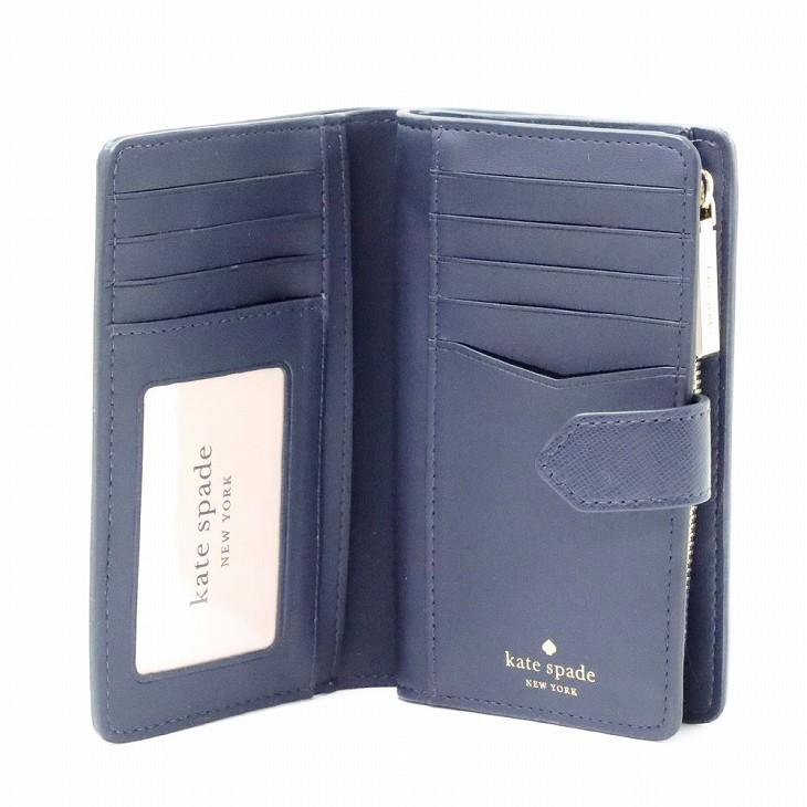kate spade NEW YORK 【並行輸入品】ケイトスペード KateSpade 財布 二つ折り財布 レザー リンゴ アップル ...