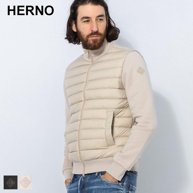 ヘルノ HERNO フロントダウン スウェット切替 フルジップ ジャケット HRJP00111U52075 : 2090208526 : ゼンオンライン - 通販 - Yahoo!ショッピング