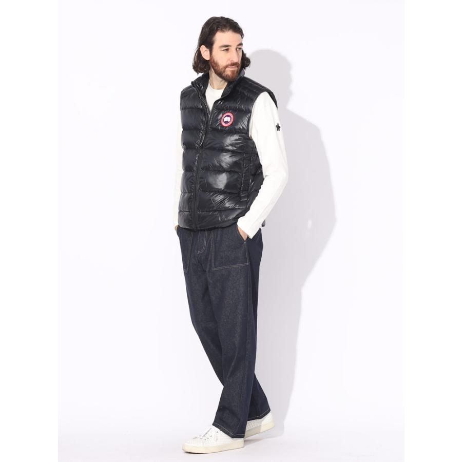 カナダ製 カナダグース canada goose ダウンベスト m ネイビー カナダ製 カナダグース canada goose ダウンベスト m ネイビー