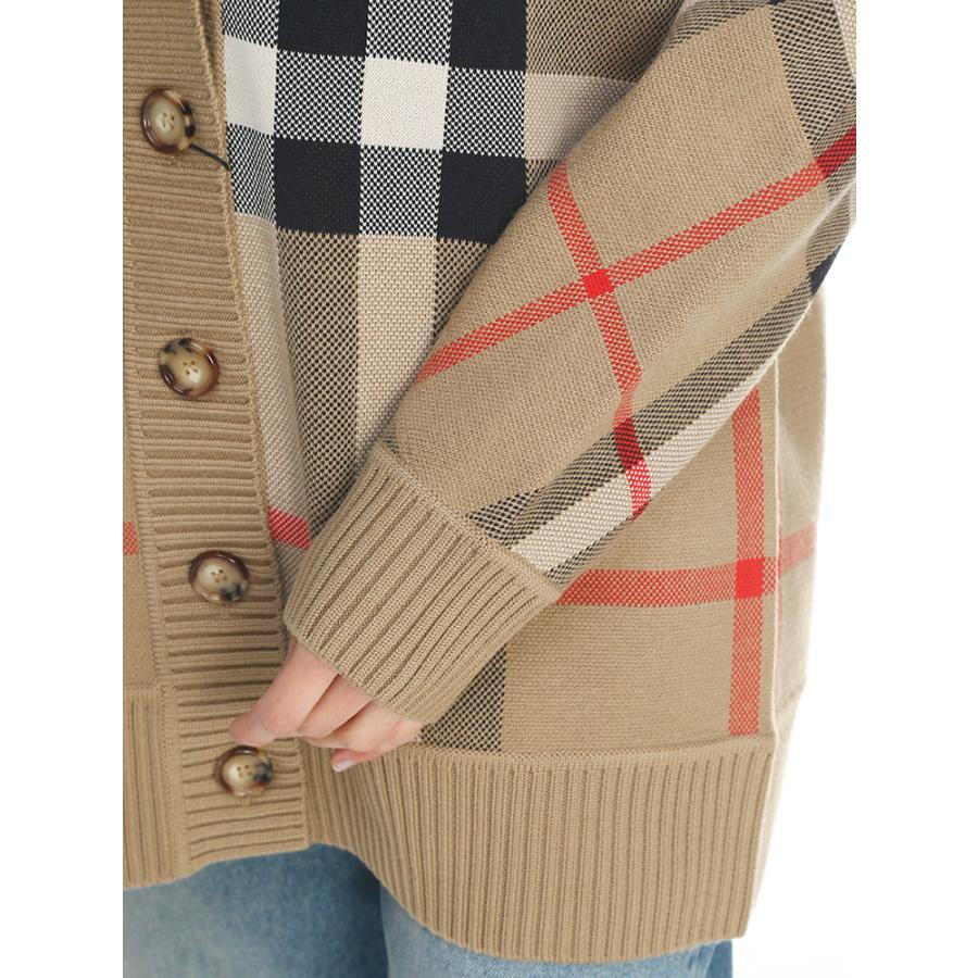 BURBERRY バーバリー カーディガン レディース チェック ウール BURBERRY バーバリー カーディガン レディース チェック ウール