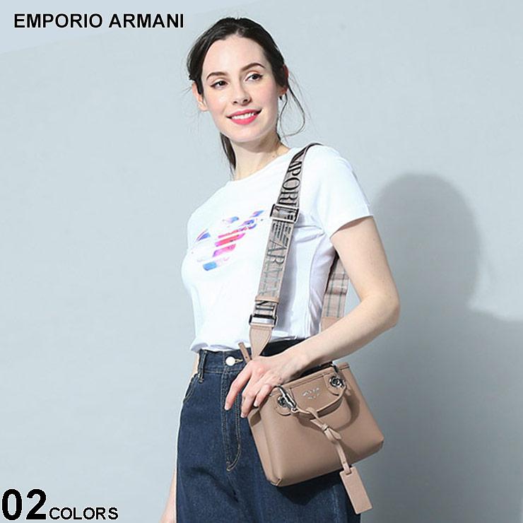 EMPORIO ARMANI アルマーニ Tシャツ 半袖 エンポリオアルマーニ レディース プリント クルーネック ブランド 大きいサイズあり EAL3R2T7N2J07Z : ゼンオンライン ...