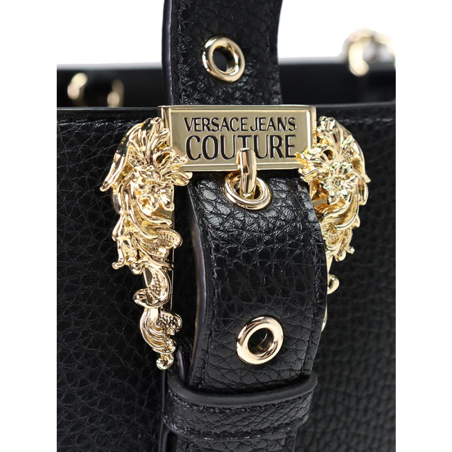 VERSACE JEANS COUTURE ヴェルサーチェ バッグ ベルサーチ レディース ハンドバッグ ショルダーバッグ バックル ブランド 鞄 VCL75VA4BFA 2024_vt ...