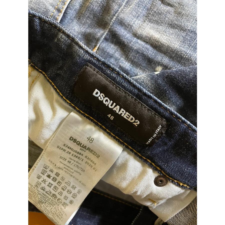DSQUARED2 ディースクエアード ダメージ加工 ボタンフライ DSQUARED2 ディースクエアード ダメージ加工 ボタンフライ
