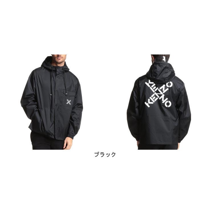 KENZO メンズ ナイロンジャケット ケンゾー フード ロゴ KENZO メンズ ナイロンジャケット ケンゾー フード ロゴ