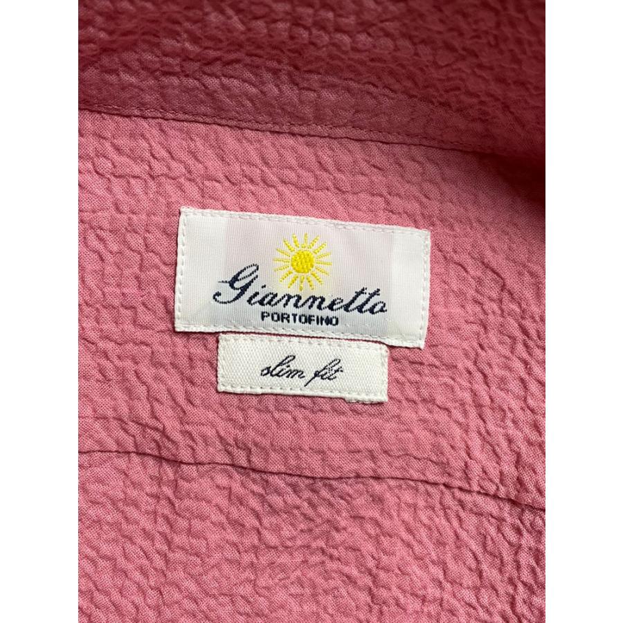 GIANNETTO 【父の日ギフトラッピング1円】ジャンネット 長袖 カラーシャツ メンズ シアサッカー ホリゾンタルカラー GT51271A7040L : ゼンオンライン - 通販 ...