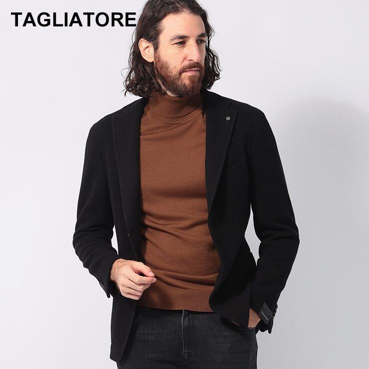 TAGLIATORE タリアトーレ ウール混 ヘリンボーンジャージ シングルジャケット メンズ TGDAKAR22A30009 : ゼンオンライン - 通販 - Yahoo!ショッピング