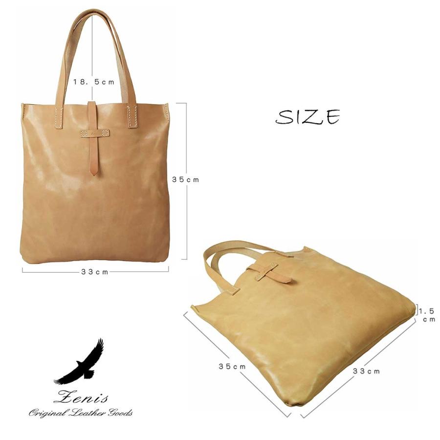 トートバック レディース 本革 レザー ヌメ革 メンズ 日本製 シンプル かわいい スタイリッシュ 肩掛けショルダー A4対応 男女兼用 機能的 Zenis ゼニス N-0147 : n ...
