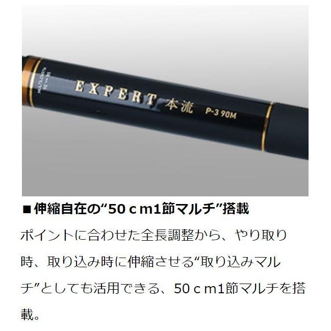 DAIWA（ダイワ） エキスパート 本流 P-3 75M・R / 渓流 竿 : つり具の
