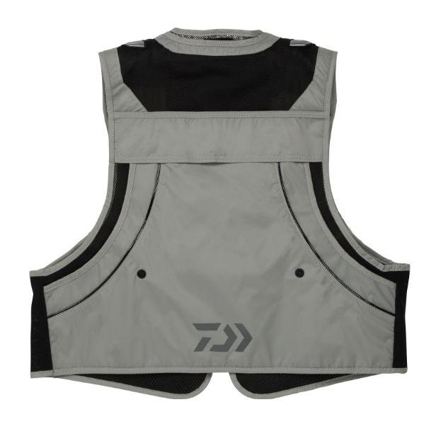DAIWA（釣り） ダイワ DV-3025 ショートフィッシングベスト グレー 2XL : つり具の銭屋 - 通販 - Yahoo!ショッピング