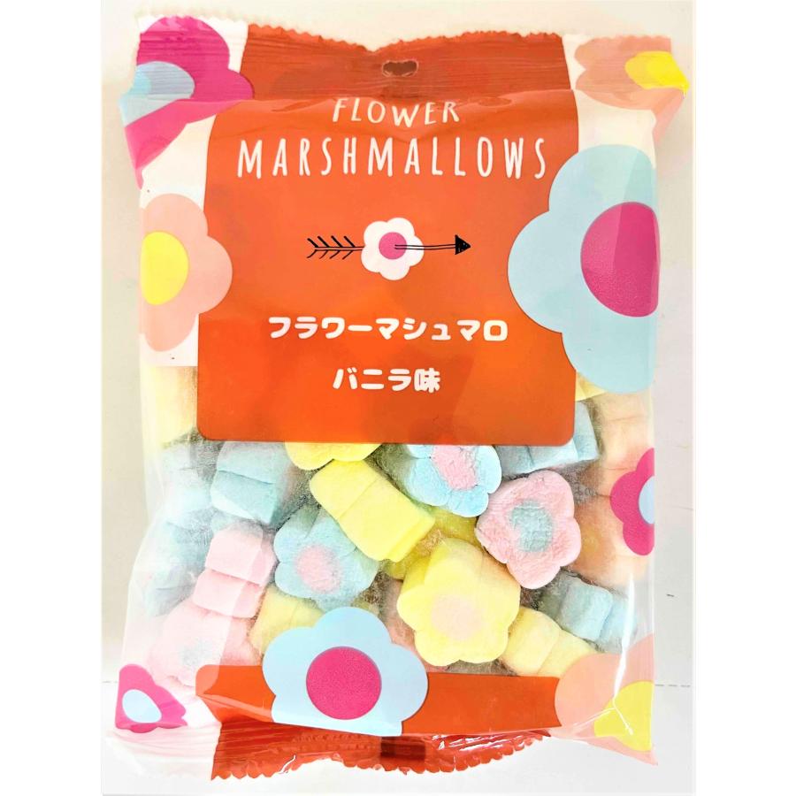 フラワーマシュマロ バニラ味 65g入 (株)ウィスク 【原産国：フィリピン】 : 善野菓子店 Yahoo!ショップ - 通販 - Yahoo!ショッピング