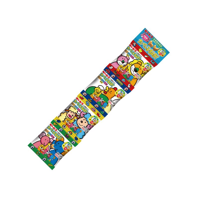 ギンビス たべっ子BABY 4連【吊り下げタイプ】 56g（14g×4連）入 1個 （株）ギンビス : 善野菓子店 Yahoo!ショップ - 通販 - Yahoo!ショッピング