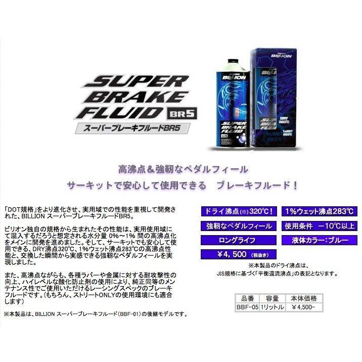 BILLION 【メーカー直送品】ミノルインターナショナル ビリオン スーパーブレーキフルードBR5 BBF-05 1リットル : ゼンリン ...