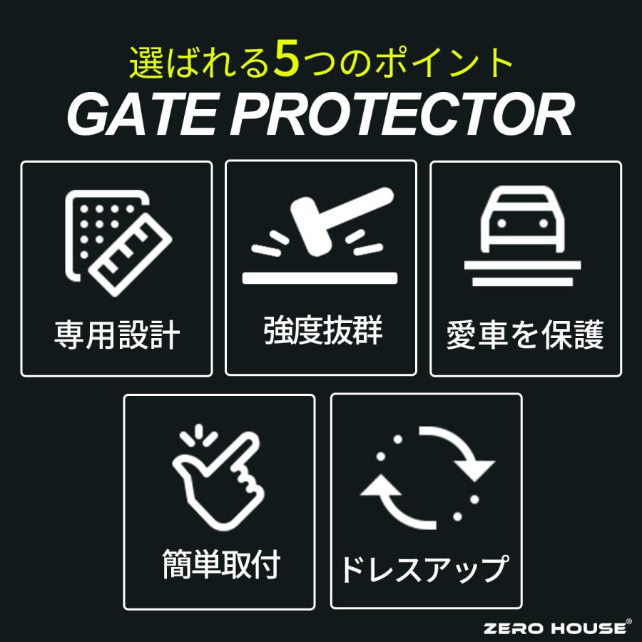 スズキ キャリー DA16T DA52T 軽トラ あおりガード あおりプロテクター あおり保護 ゲート ガード プロテクター ゲート保護 鳥居ガード シルバー ブラック 荷台 : carry ...