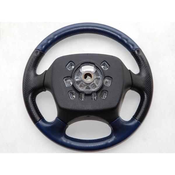 『プジョー406クーペ用 純正 ステアリング ブラック＆ネイビー レザー』【1728-60757】 : ゼロクラブヤフーショッピング店 - 通販 - Yahoo!ショッピング