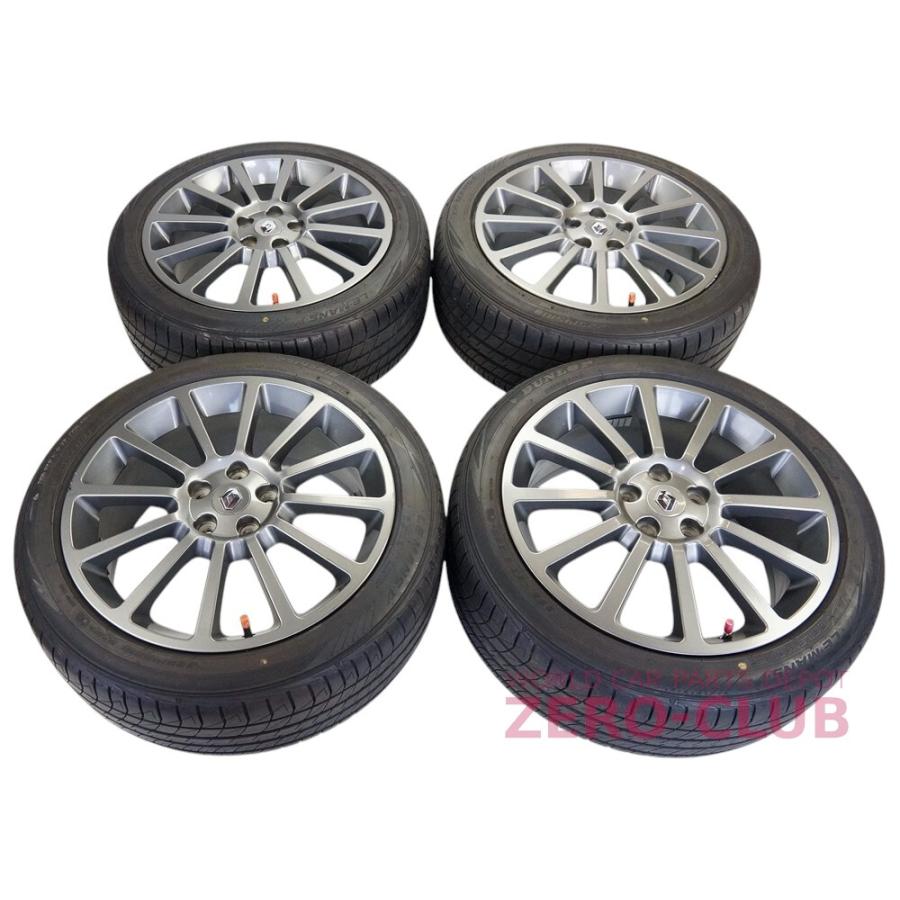 『ルノー メガーヌ2 MF4R2用 純正 アルミホイール 8.0J-18 +68 5H-108 225/45R18 4本タイヤ付』【2664 ...