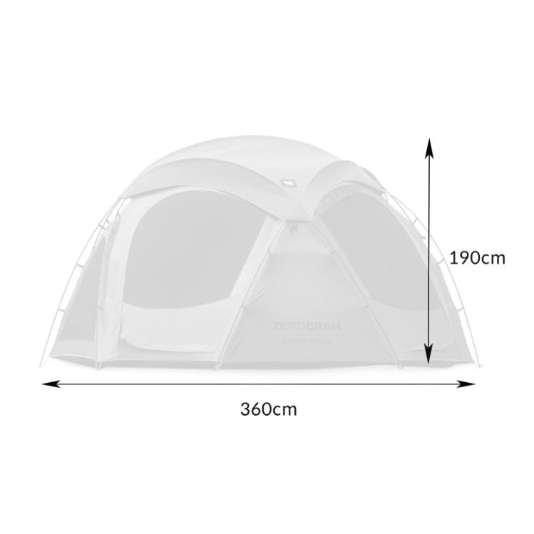 ZEROGRAM 【30％OFF】ZEROGRAM(ゼログラム) Brooks Ground Dome Shelter : ZEROGRAM公式ストア - 通販 - Yahoo!ショッピング