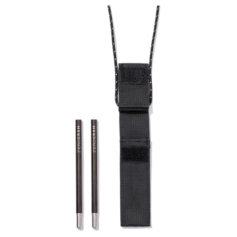 ZEROGRAM ZEROGRAM(ゼログラム) Bistro Chopsticks BLACK / ポータブルチョップスティック/転がり防止 ...