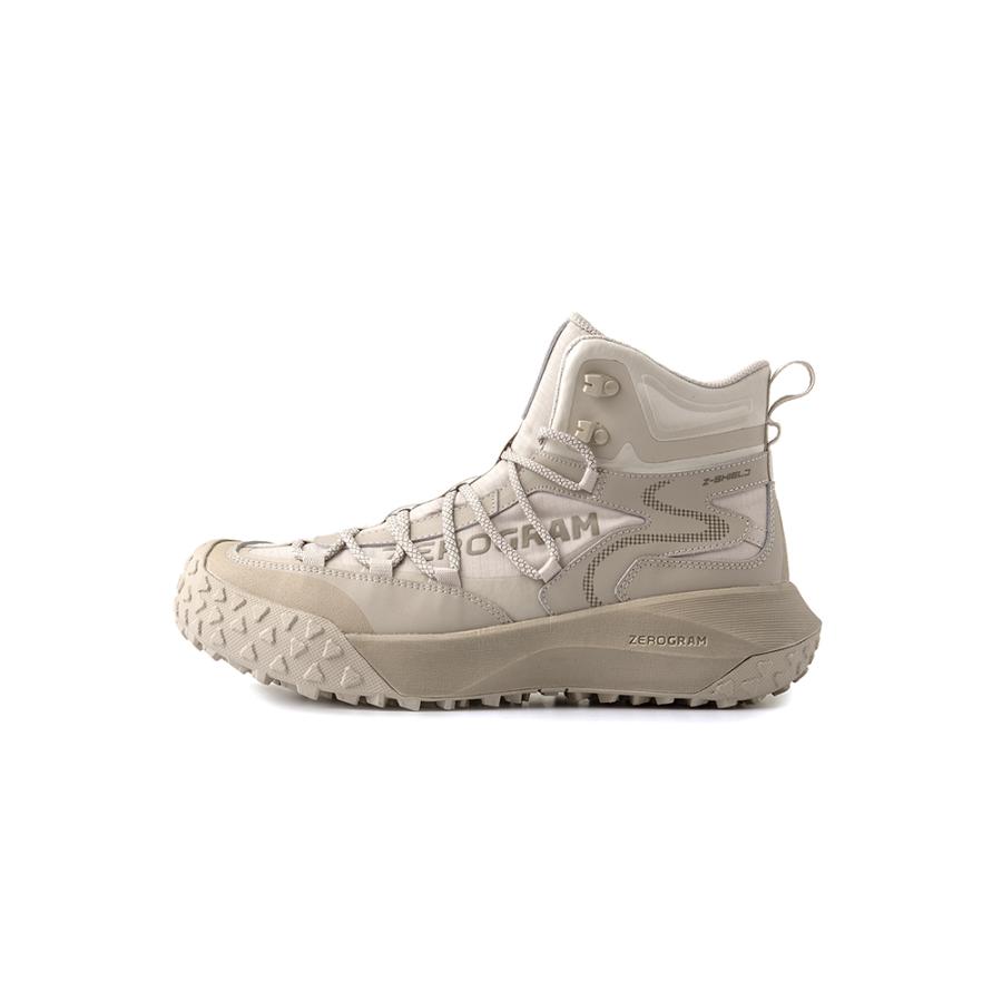 ZEROGRAM 【30％OFF】ZEROGRAM(ゼログラム) Cassel Z Mid Trekking Shoes (Safari ...