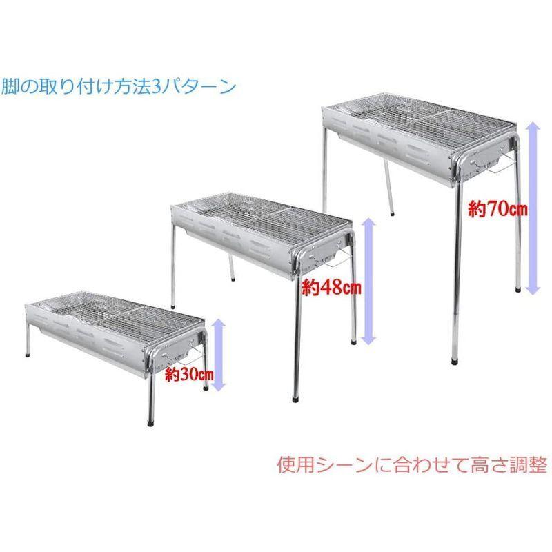 尾上製作所(ONOE) バーベキューコンロ CR-Mステンレス CR-M-ST :20220417232800-00601:ZEROKARA工房 - 通販 - Yahoo!ショッピング