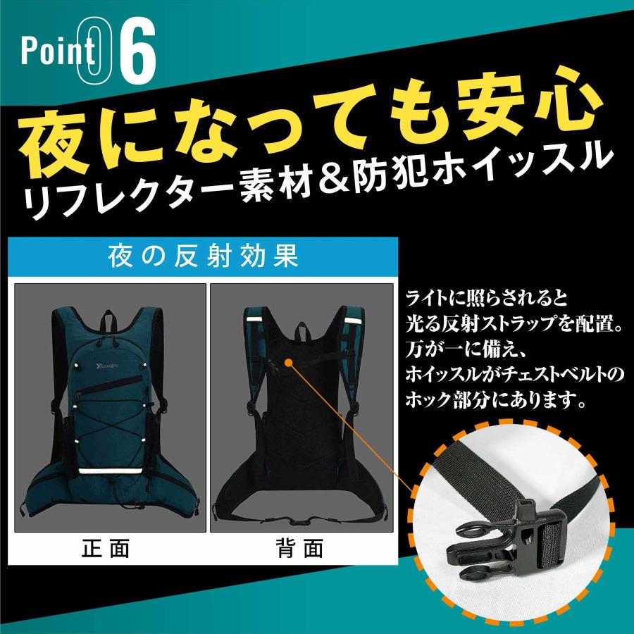 ランニングリュック 揺れない サイクリング おすすめ 人気 通勤 軽量 8L トレイルランニングリュック : WINDIX - 通販 - Yahoo!ショッピング