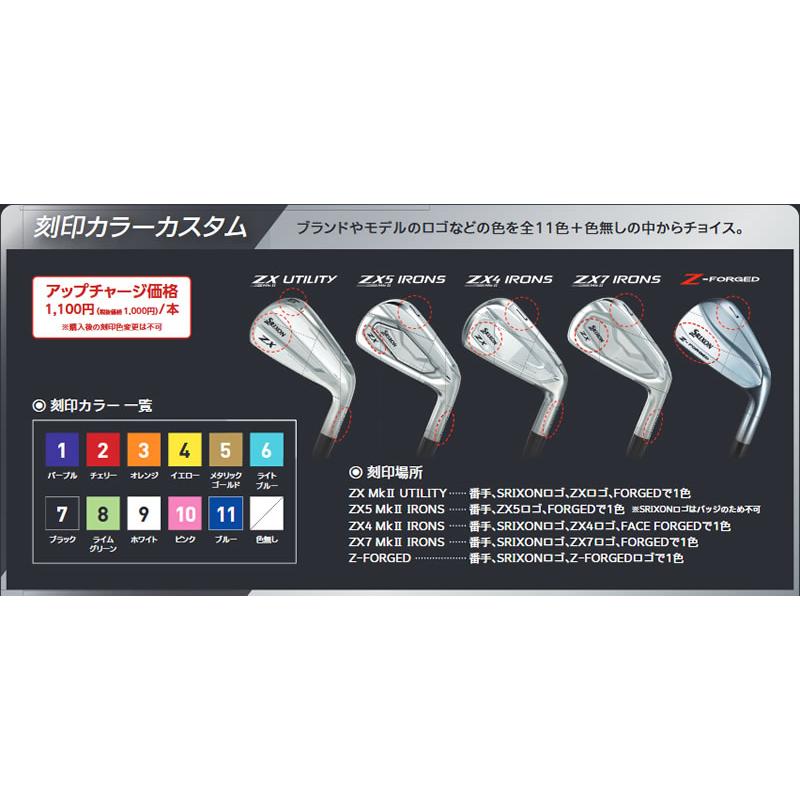 素晴らしい外見 DUNLOP SRIXON ZX4 MkII IRON ダンロップ スリクソン ZX4 Mk2 アイアン 7本組 PROJECT X プロジェクトエックス メーカーカスタム - ゴルフ