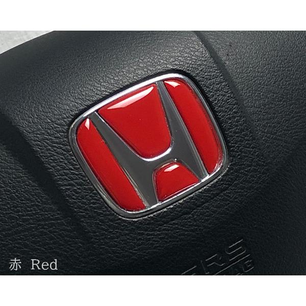 ホンダ ステアリング エンブレムシート 赤 レッド ハンドル用 SDH-H01 樹脂盛立体3D加工 HONDA ZEROWIN : ZEROWIN - 通販 - Yahoo!ショッピング