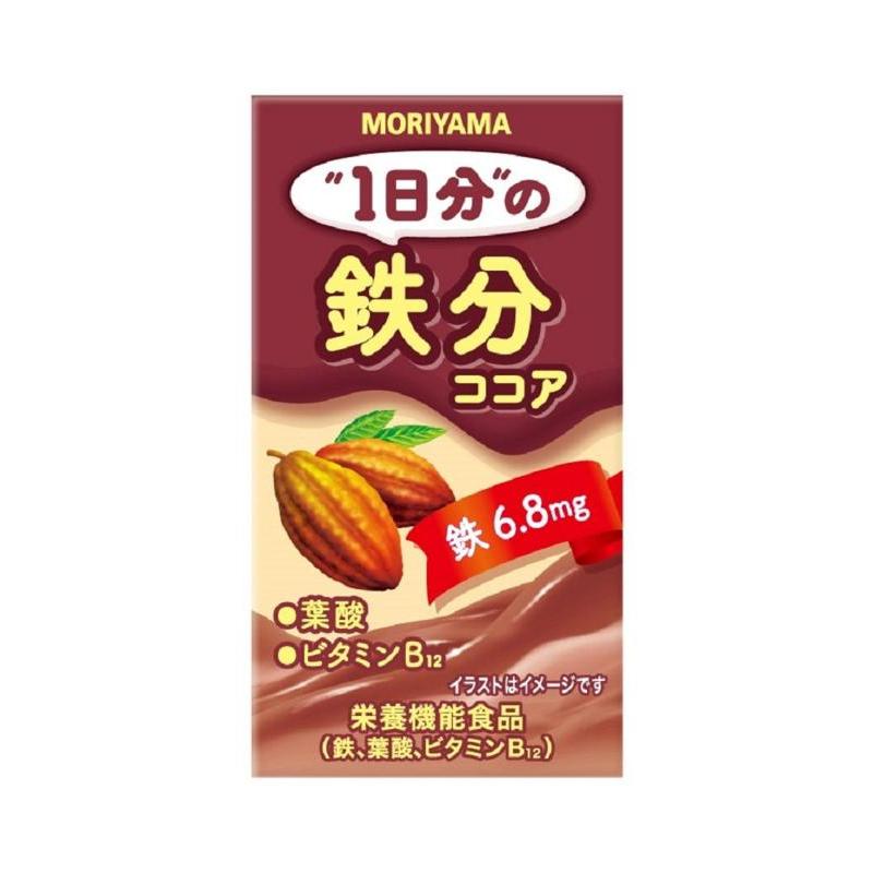 MORIYAMA(モリヤマ) 守山乳業 一日分の鉄分 ココア 125ml ×24本 : hucd42h2gep4yfoq5d7korgx7u : ゼストネーションジャパン - 通販 ...