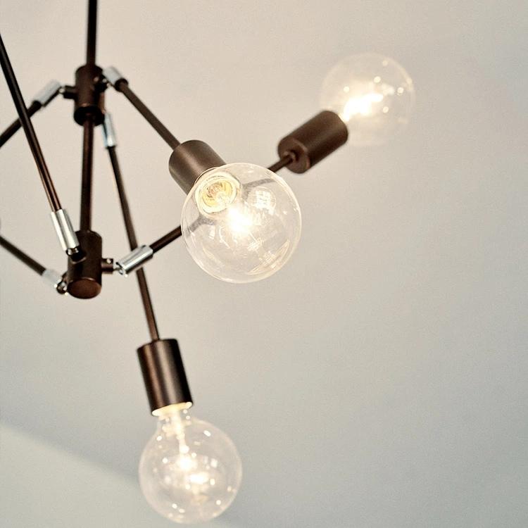 INTERFORM ペンダントライト おしゃれ 照明器具 ルームライト 北欧 モダン 天井照明 シーリングライト かわいい インテリア ライト ゴールド 6灯 グラディスカ Gradiska ...