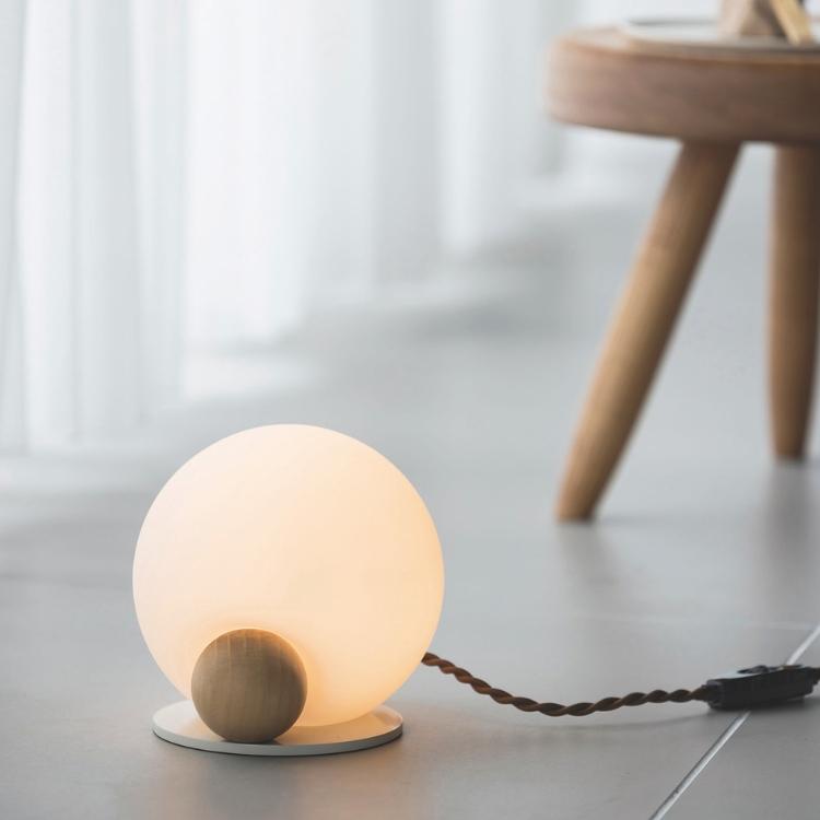 INTERFORM テーブルライト おしゃれ 北欧 かわいい ナチュラル デスクライト 卓上照明 間接照明 照明器具 LED専用 インターフォルム 1灯 キエトア Kietoa : zi ...