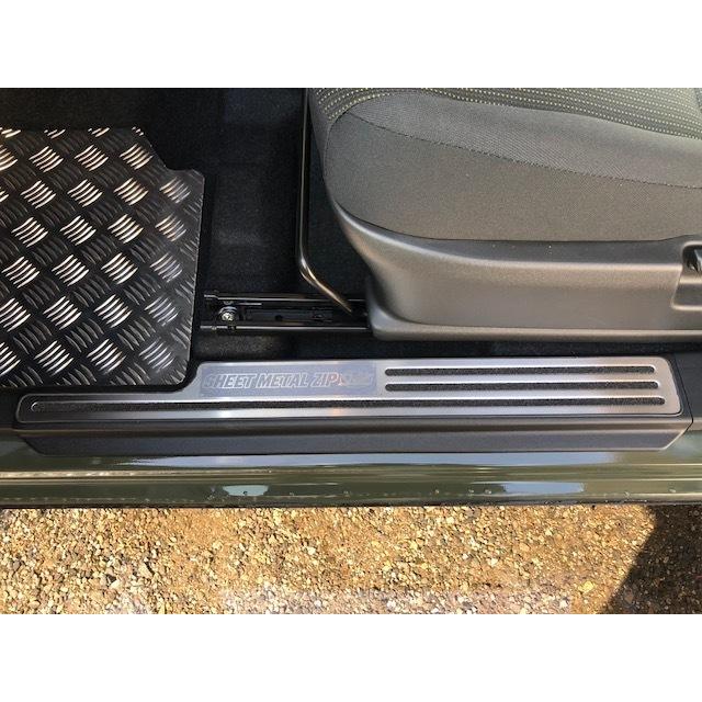 ジムニー JB64/74 スカッフプレート SMZロゴあり : シートメタルジップYahoo!ショップ - 通販 - Yahoo!ショッピング