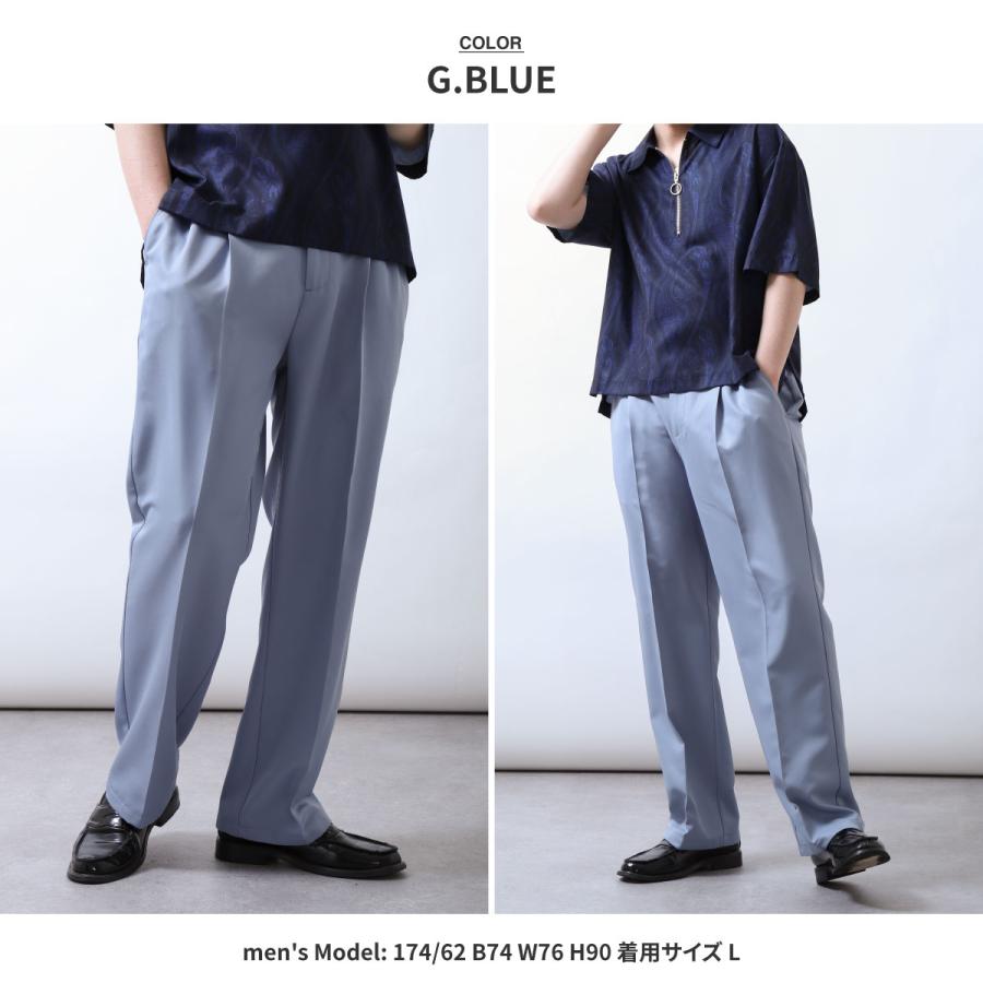 ZIP FIVE スラックス メンズ ワイドパンツ ルーズシルエット ZIP FIVE スラックス メンズ ワイドパンツ ルーズシルエット